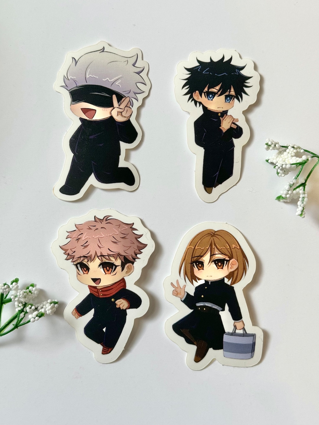 JJK Main Crew Stickers - Etsy