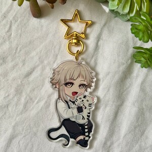 BSD Atsushi Keychain - Etsy