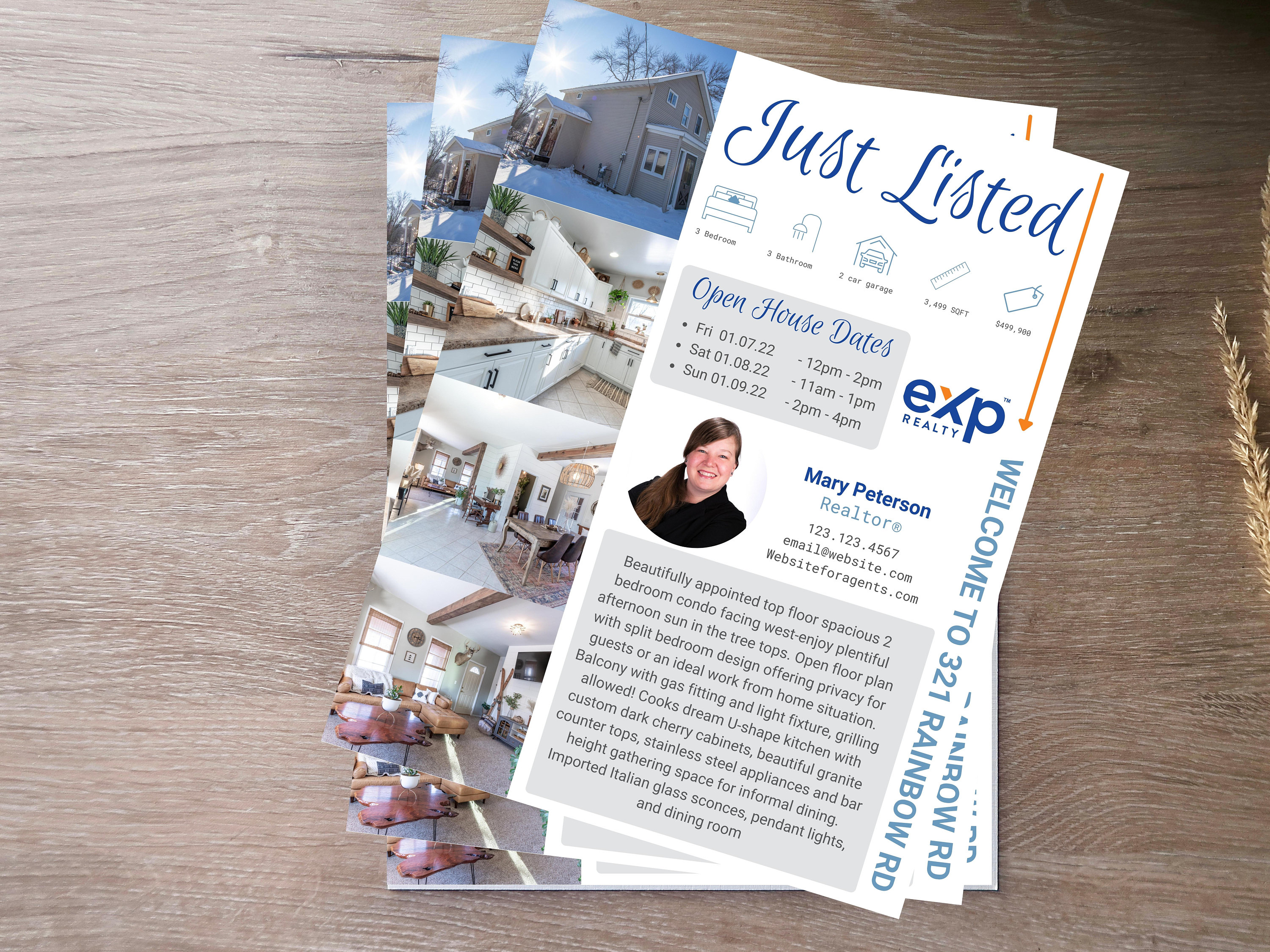 5 Canva Exp Realty Listing Flyers | Real Estate Flyer | Classic Real ...