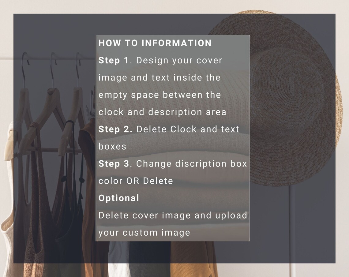 Posh Show Cover Image, Cover Template, Canva Template, Poshmark Live ...
