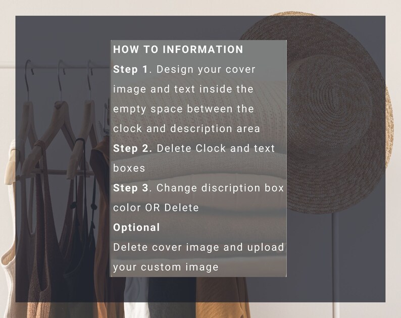 Posh Show Cover Image, Cover Template, Canva Template, Poshmark Live ...