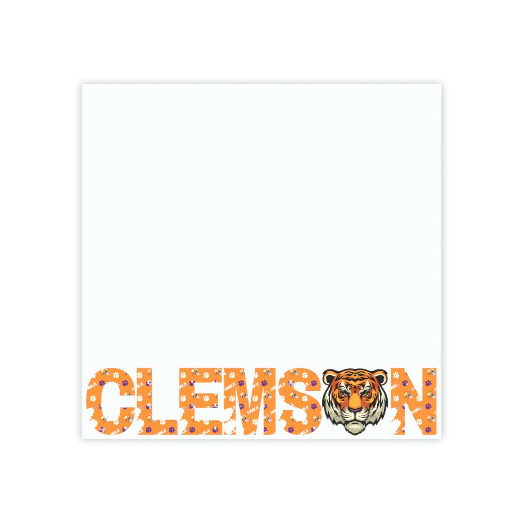Clemson Post-it® Sticky Note Pads Notepad Desk Accessories Office Gift ...