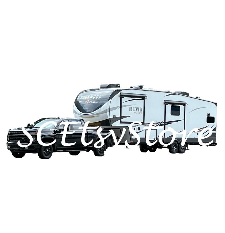 RV 5th Fifth Wheel Digital Download Transparent Image PNG - Etsy