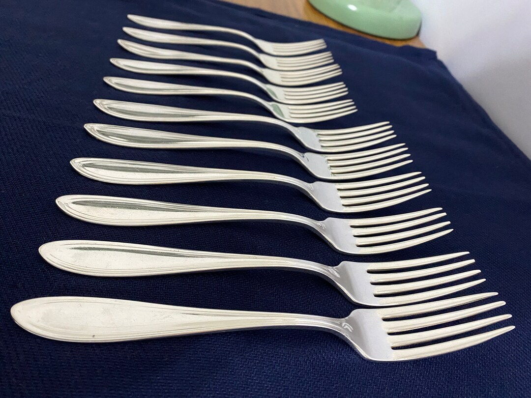Vintage Oneida Community par Plate Set of 6 X Dinner Forks & - Etsy ...
