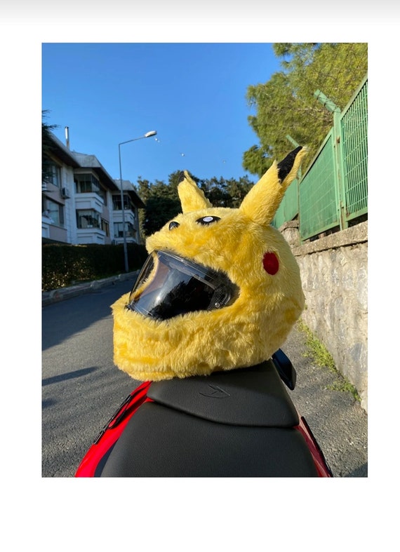 Pikachu Pokemon Custom Painted Motorcycle Helmet, 57% OFF