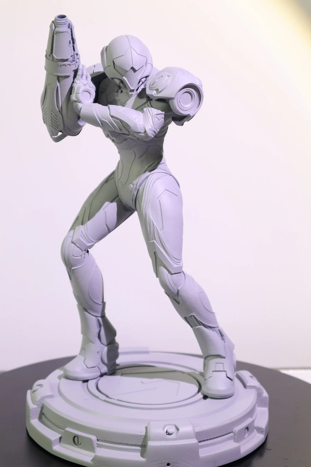 Metroid Dread Samus Figure | Unpainted Durable Resin 3D Printed Statue ...