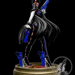 Bayonetta Figure | Unpainted Durable Resin 3D Printed Statue / Model ...