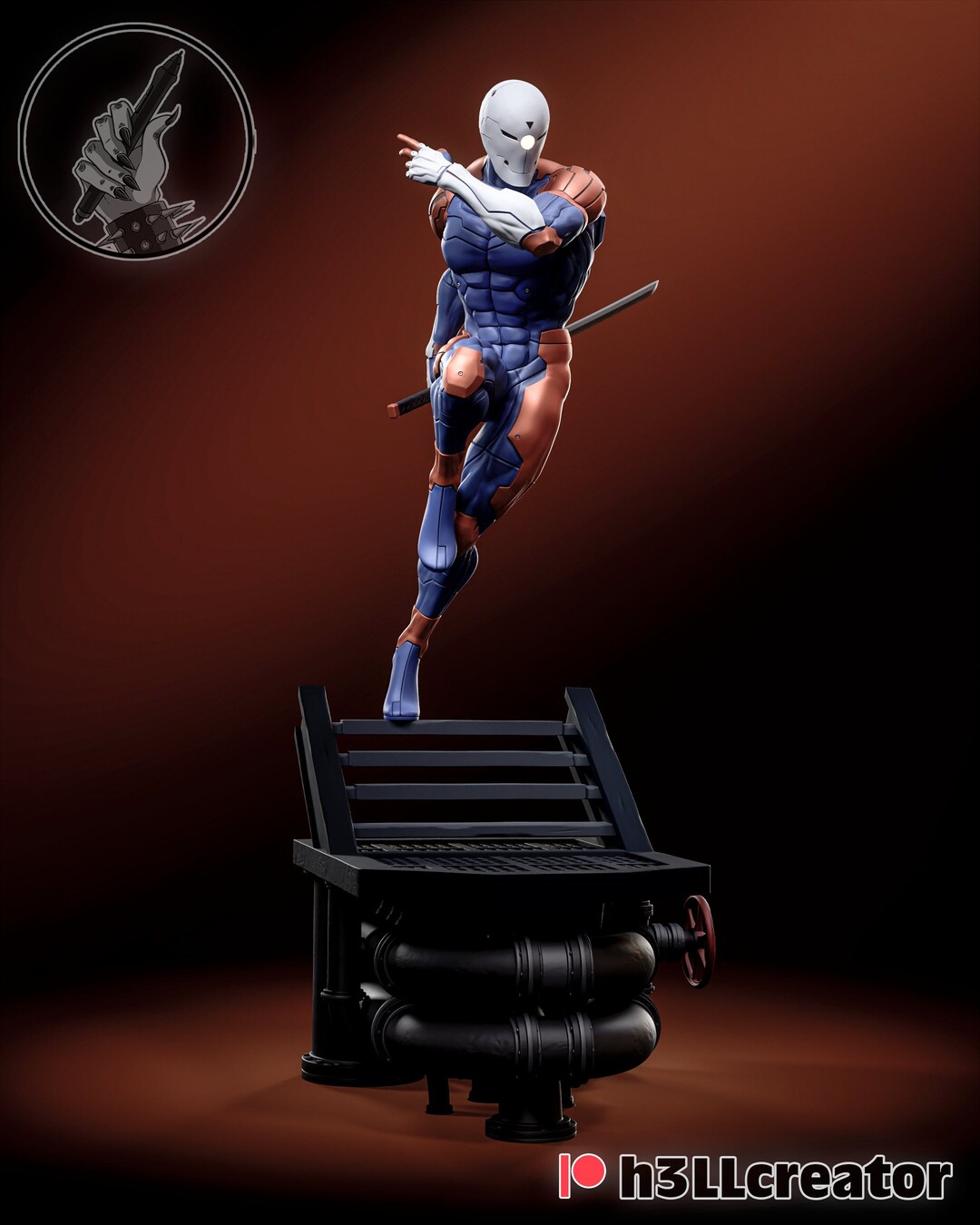 Gray Fox From Metal Gear Solid | Unpainted Durable Resin 3D Printed ...