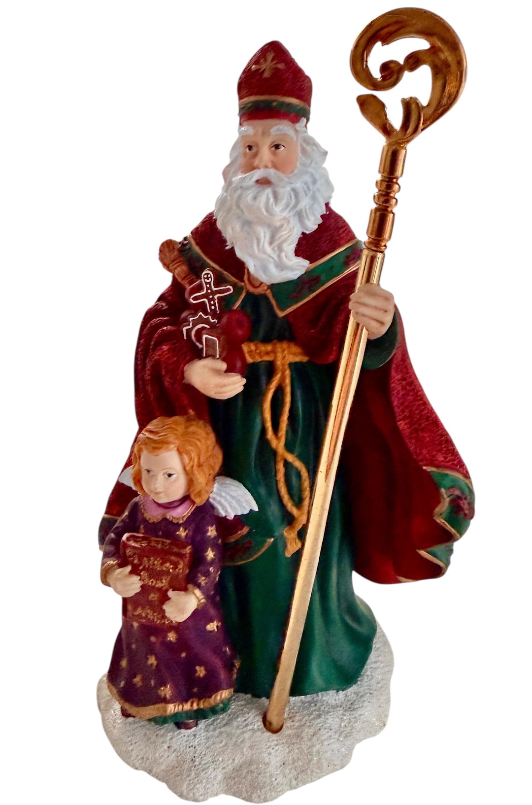 Pipka St. Nicholas Santa Figurine – Reflections of Christmas #2028 of ...