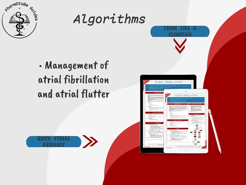 Atrial Fibrillation Study Guide Cardiology Pharmacy Studentnp Studentpa ...