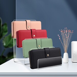 Acrylic Storage Rack, Purse Display Shelf, Display Case, Clear Acrylic ...