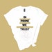 In Prime We Trust Tee -shirt, Buffalos, Football, Prime, Deion Sanders ...