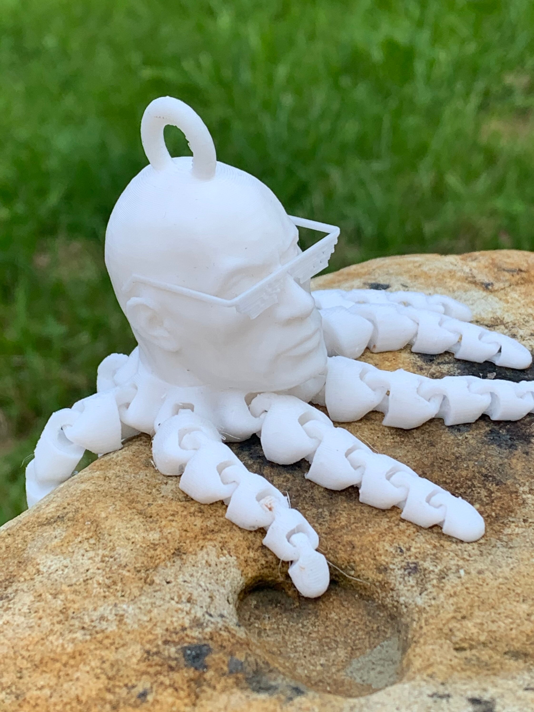 Rocktopus Fidget Toy Key Chain Roctopus With Thug Life Glasses Meme ...