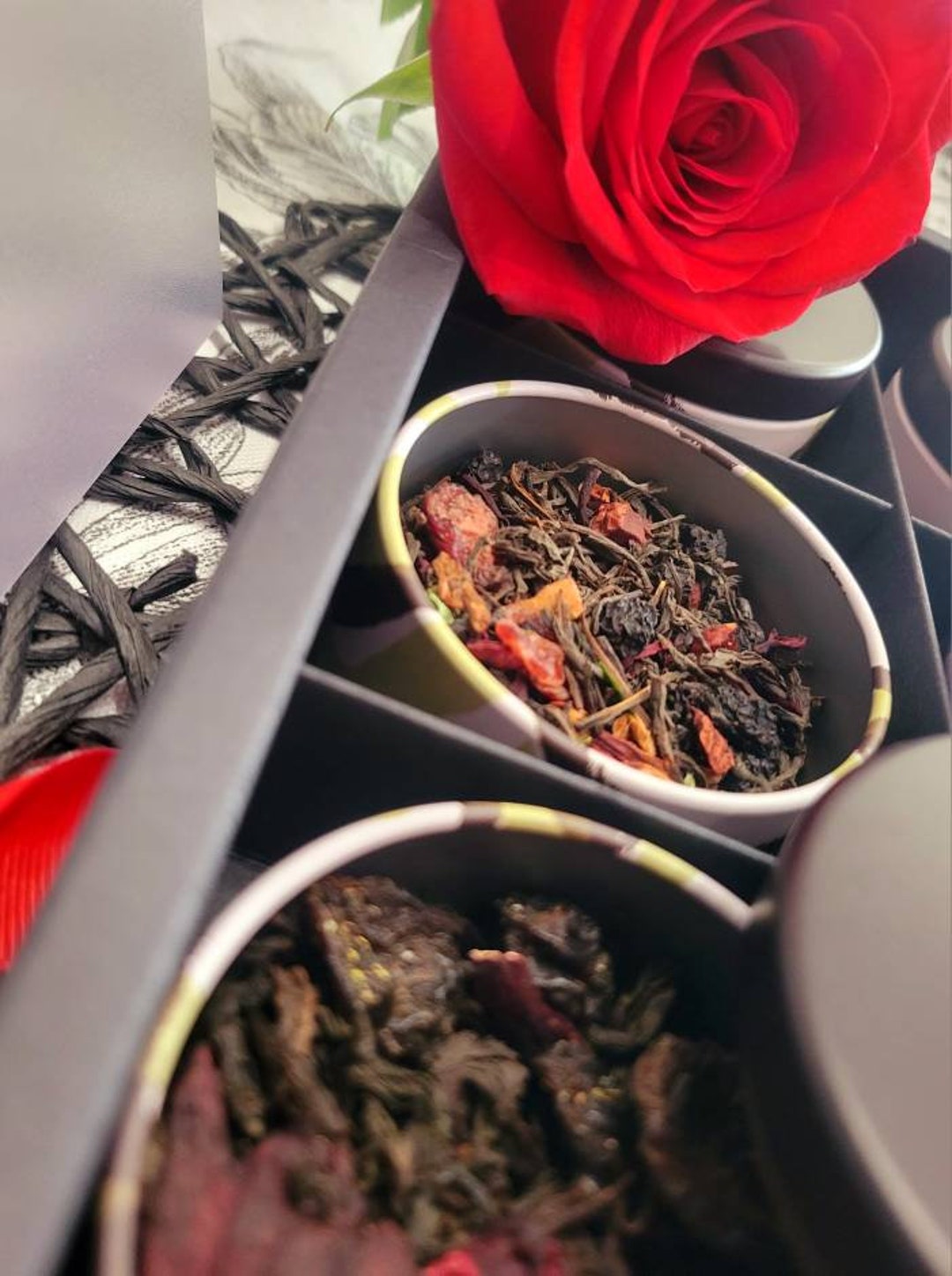 Luxury Tea T Box Set Of 6 Cans Tea Present Easter T Birthday T Valentines Day