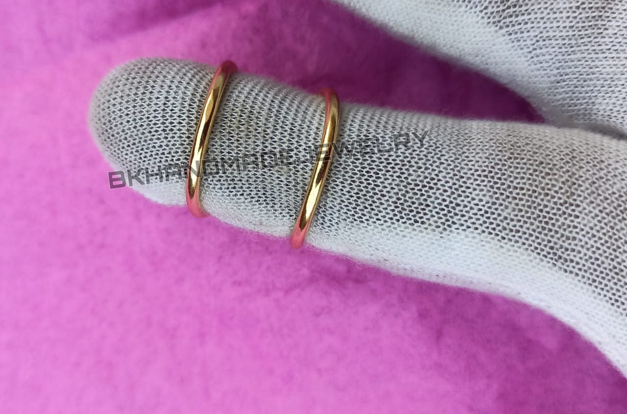 Arthritis Ring Splint Knuckle Ring Simple Midi Ring Brass - Etsy