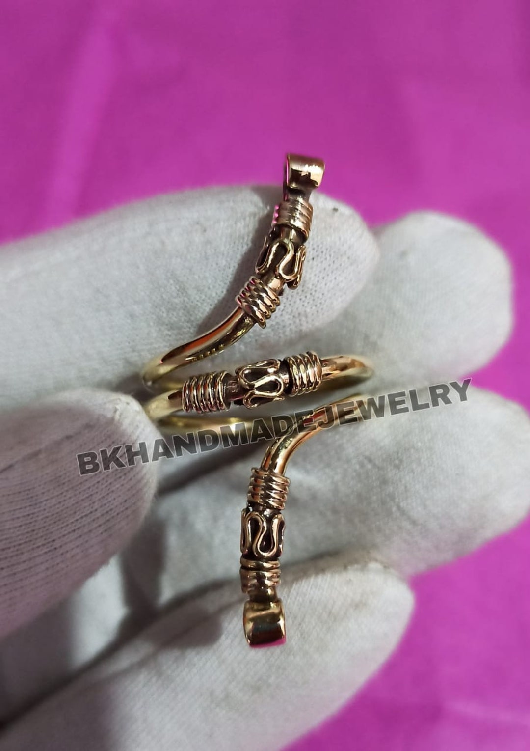 Arthritis Ring, Arthritis Splint Ring, Brass Ring, Knuckle Ring ...