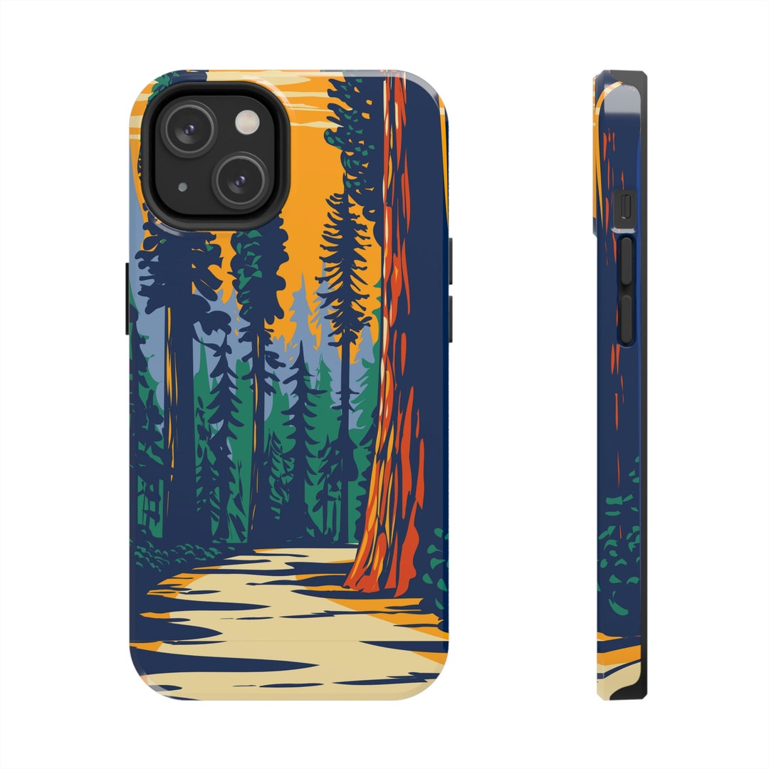 Redwoods, California, Sequoia National Park, Tough Phone Cases, Forest Trees, Gifts for Nature ...