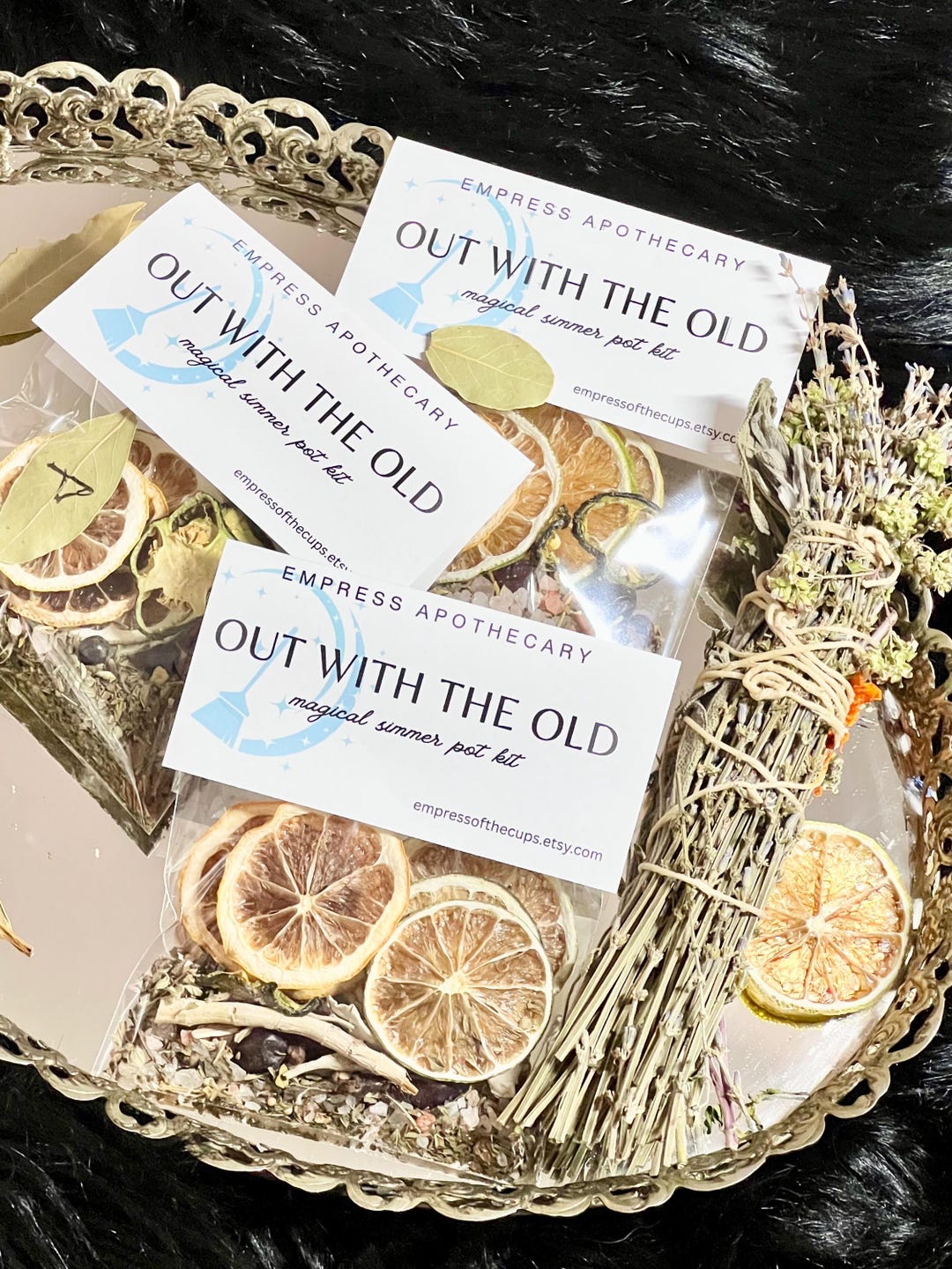 Magical Simmer Pot Kit | Out With the Old | for Cleansing, Clearing ...