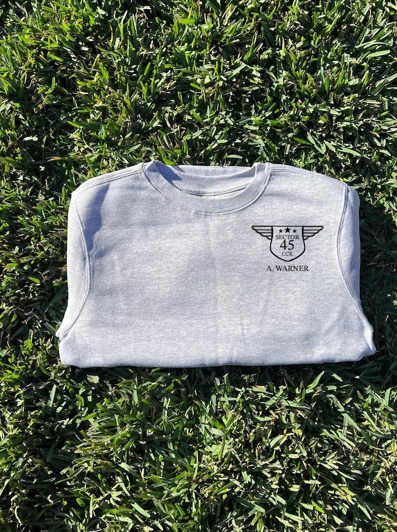 Aaron Warner Shatter Me 45 Sector CCR Uniform Crewneck/sweatshirt ...