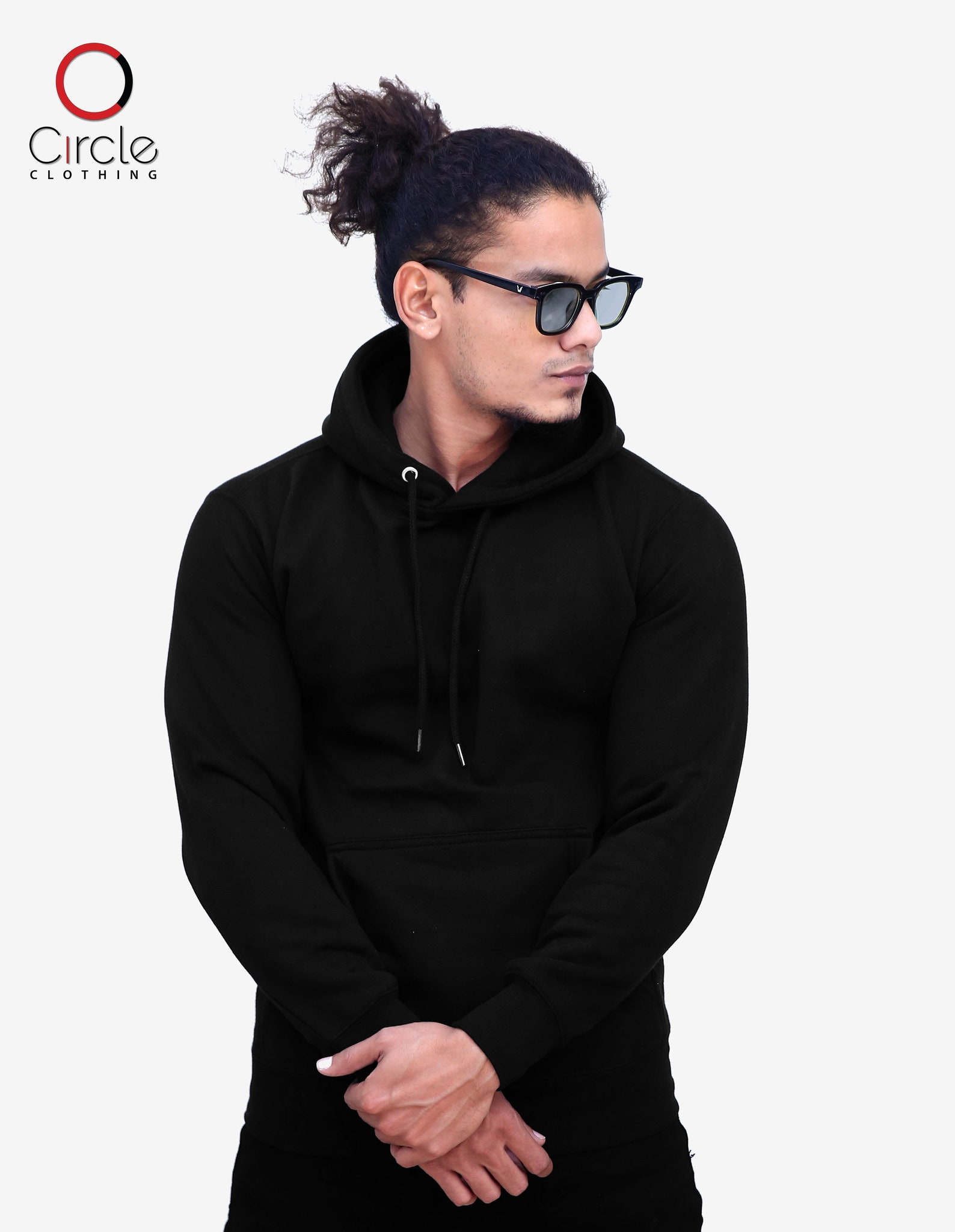 Adult Unisex Men's Plain Basic Pullover Hoodie Sweater Sweatshirt ...