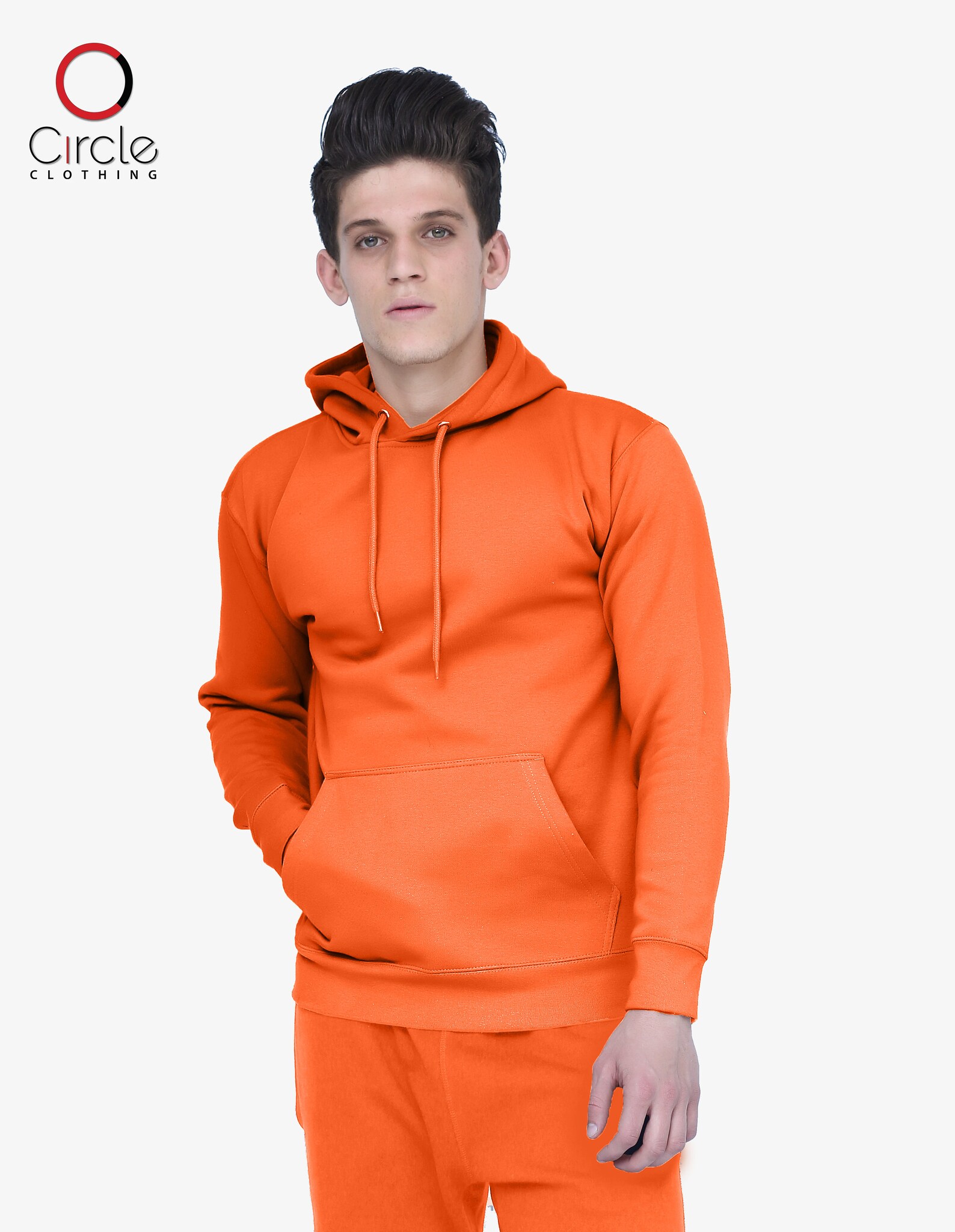 Adult Unisex Men's Plain Basic Pullover Hoodie Sweater Sweatshirt ...