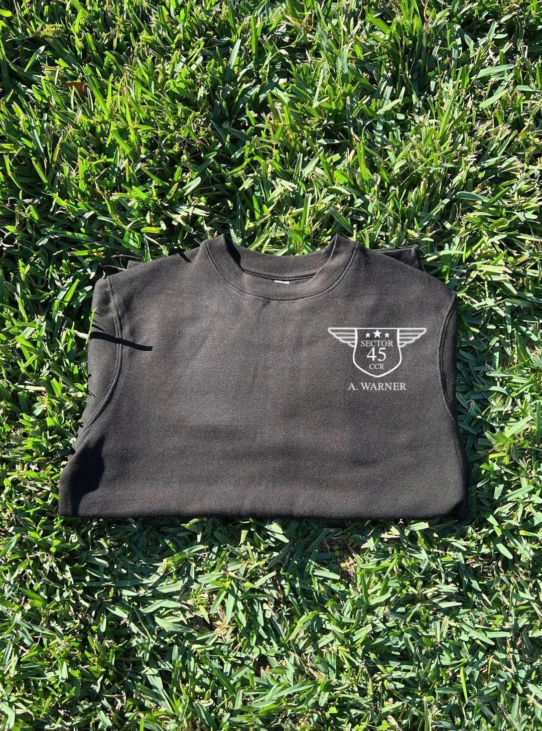 Aaron Warner Shatter Me 45 Sector CCR Uniform Crewneck/sweatshirt ...