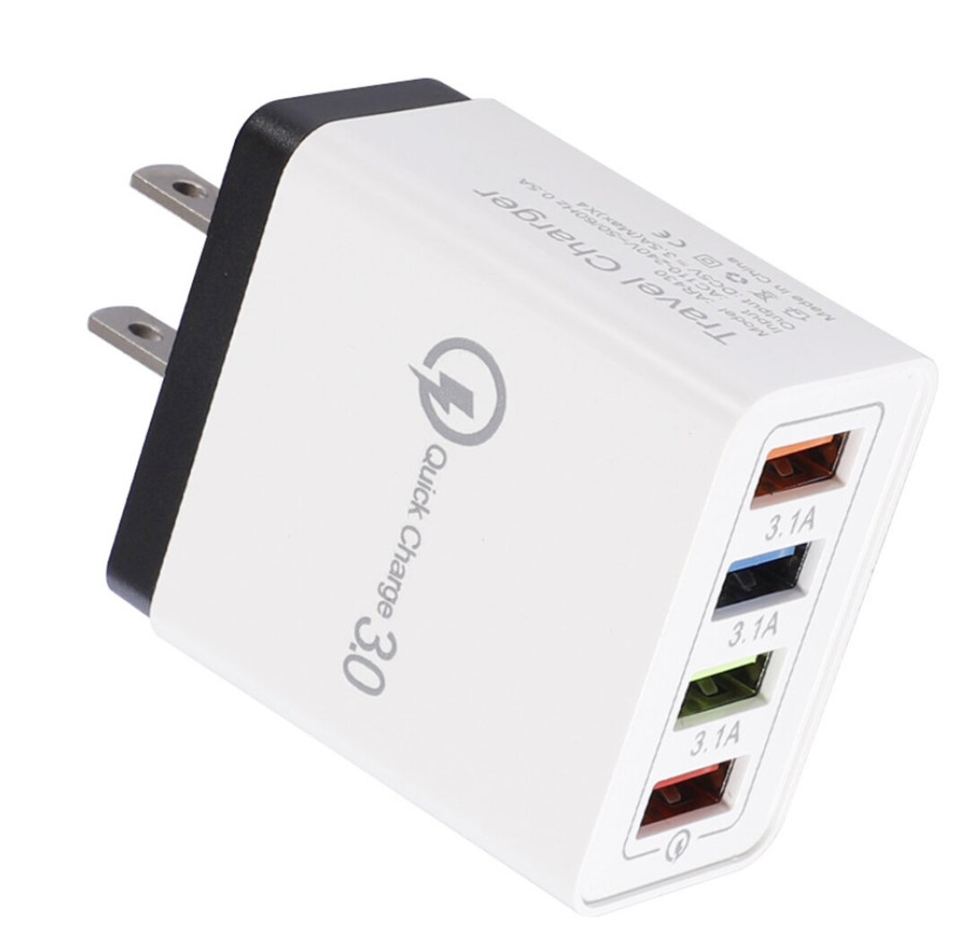 4 USB Ports Charger for Phones,tablets,laptops, ETC. - Etsy