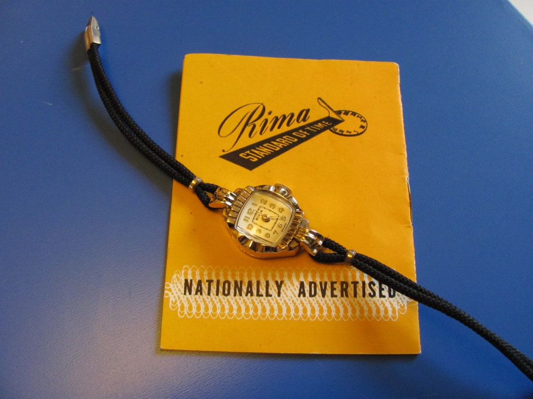 US Tariff Included-vintage Ladies Watch RIMA 50s 1960s/ Runs Well ...