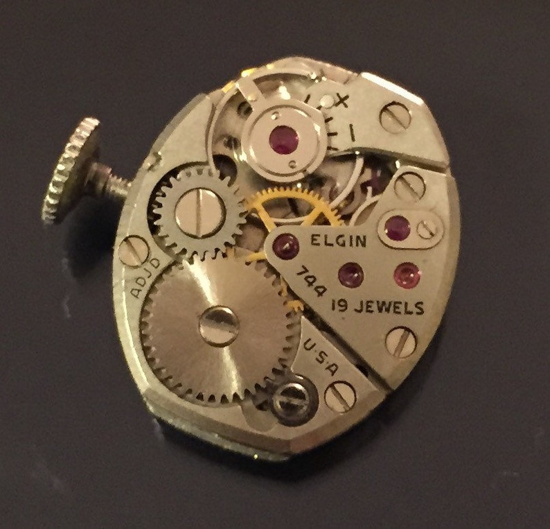 14k Gold Vintage Antique Ladies Elgin Watch 12 Dainty Real - Etsy