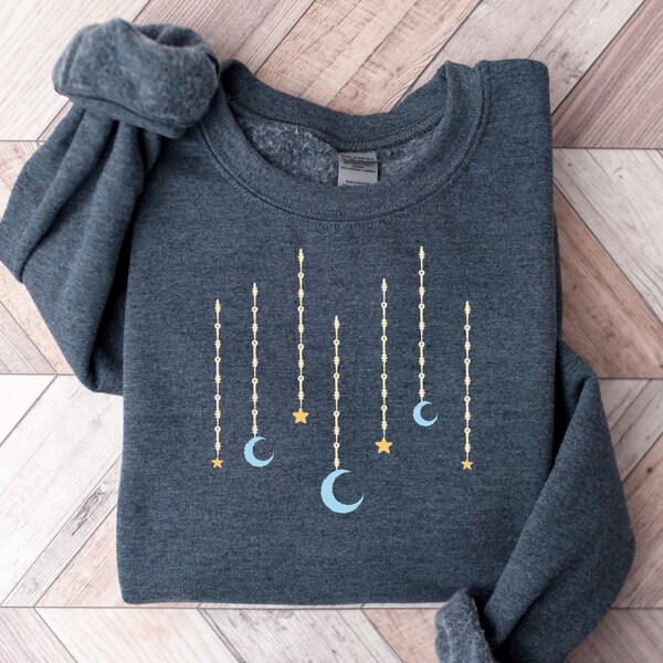 Moon Sweatshirt - Etsy