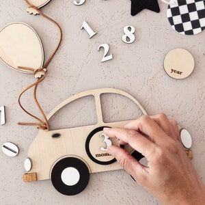 Car Milestone | Race Car Milestones | Baby Milestone Set | Baby Boy ...