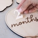 Balloon Milestone Markers Monthly Marker Birth - Etsy