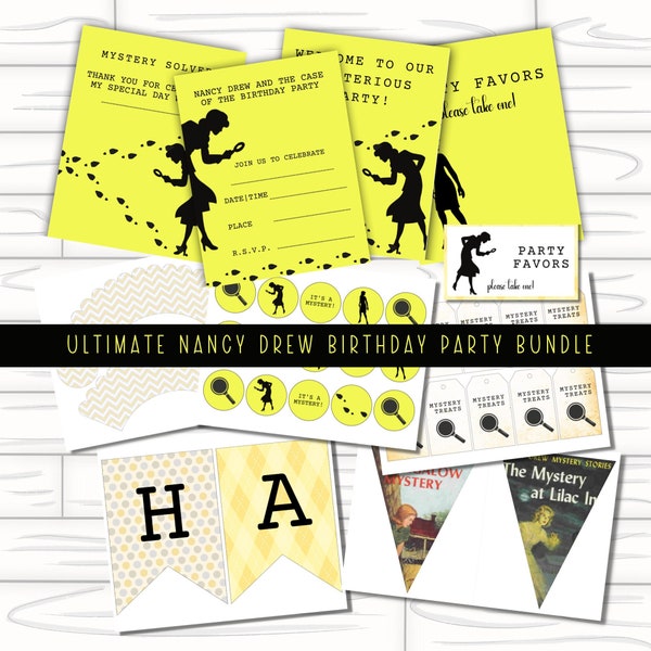 Nancy Drew Party - Etsy
