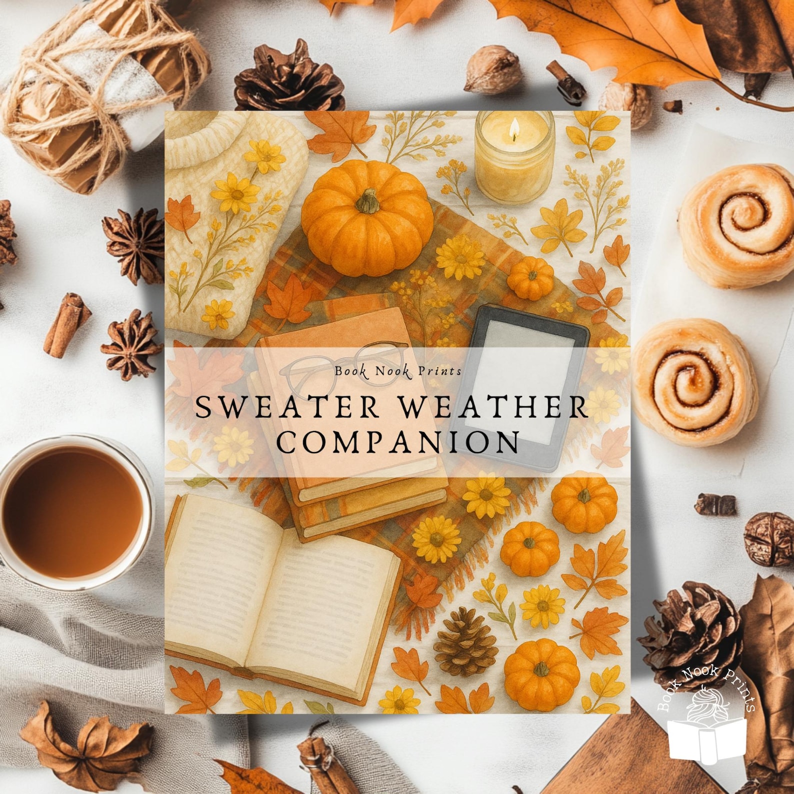 Autumn Book Recommendations, Reading Tracker, Seasonal Stickers ...