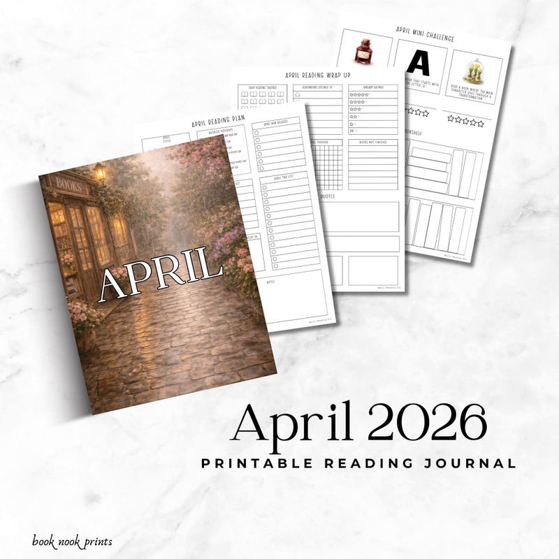 April Tracker - Etsy