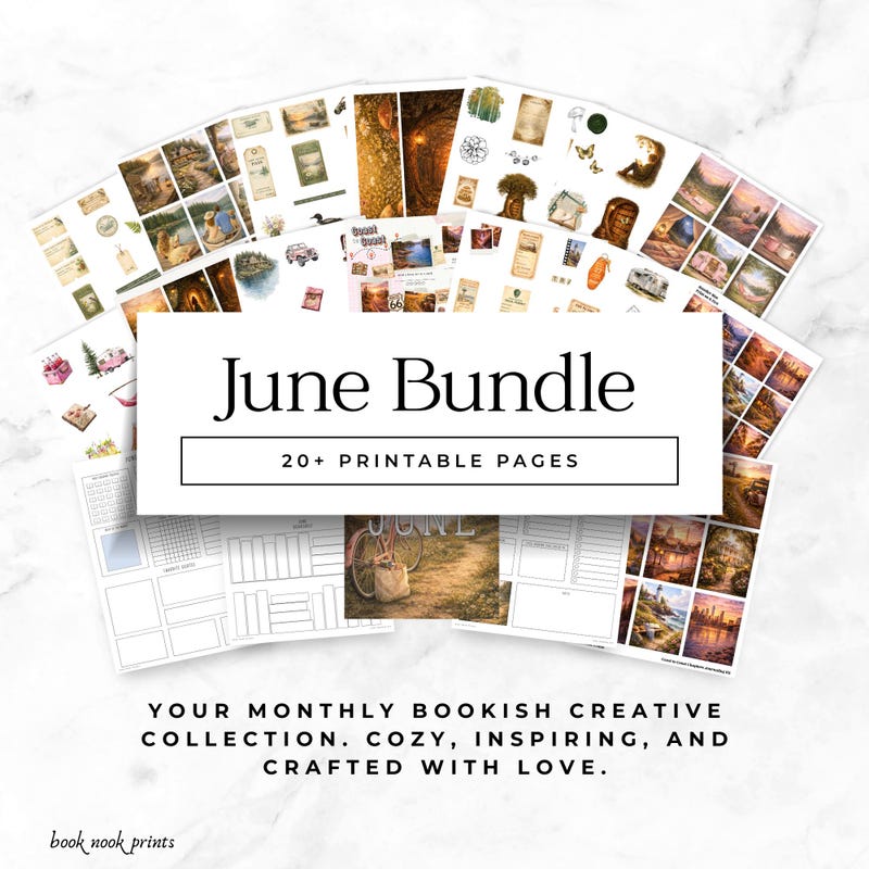 June Monthly Tracker - Etsy