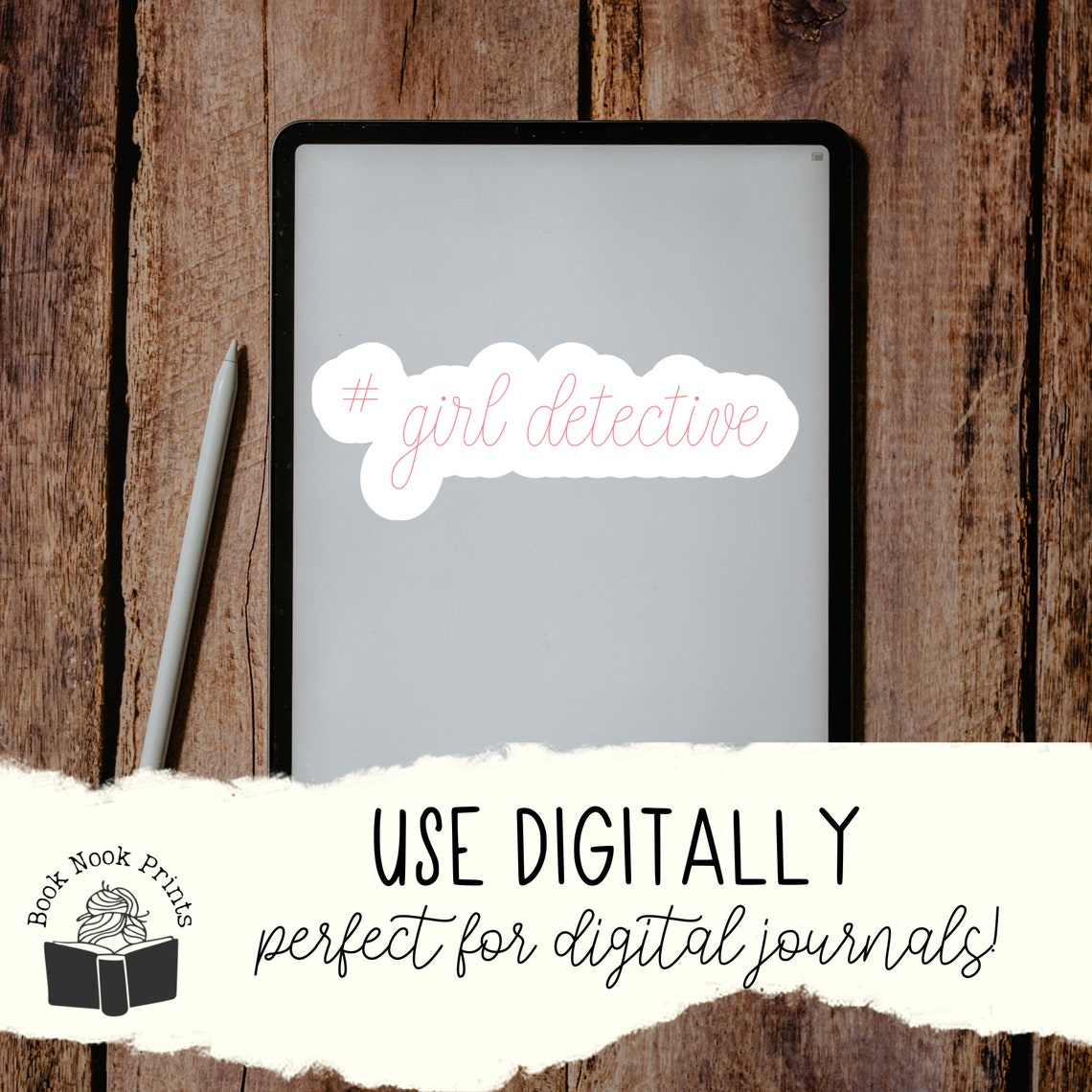 Nancy Drew Sticker Set Printable Stickers Digital Download - Etsy