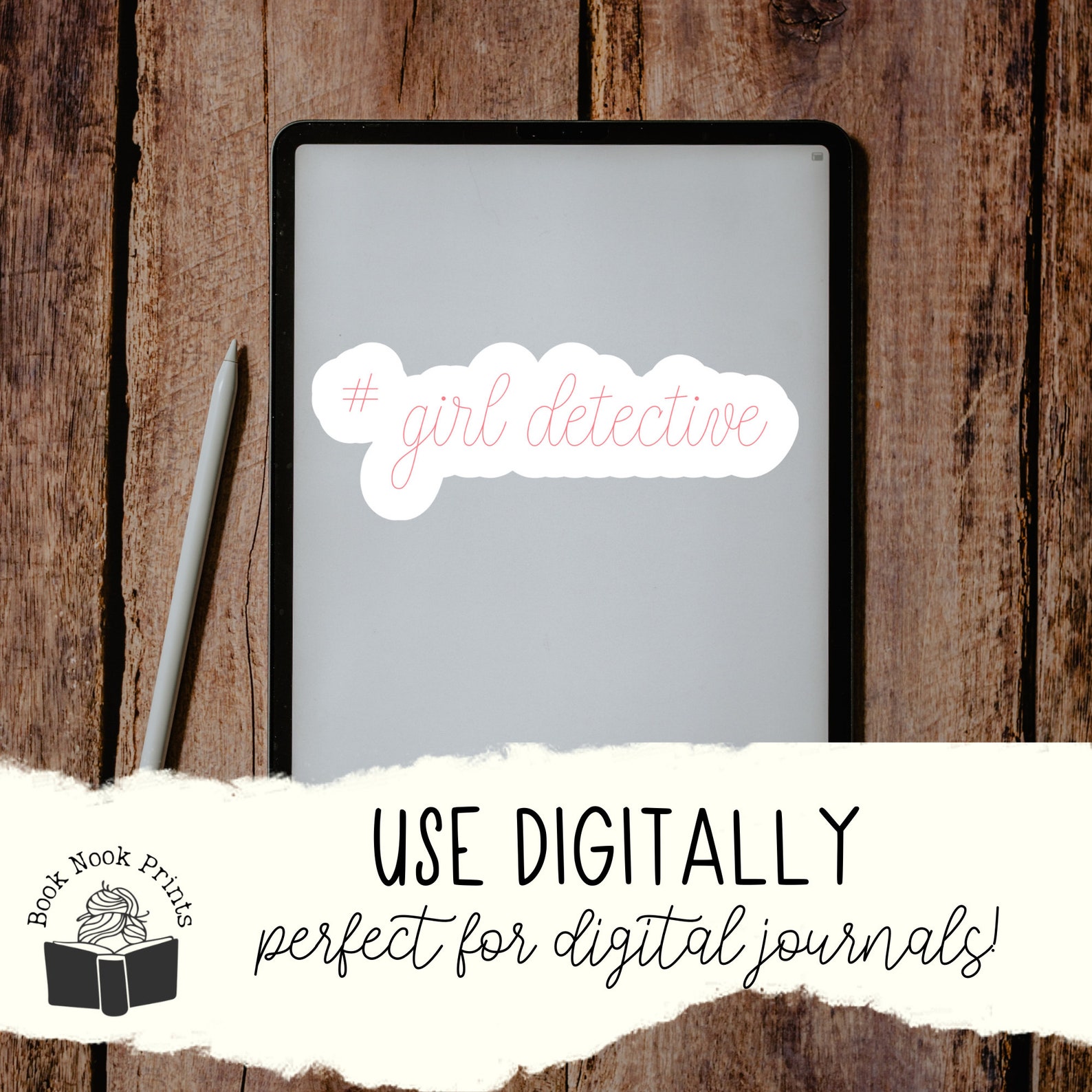 Nancy Drew Sticker Set Printable Stickers Digital Download - Etsy