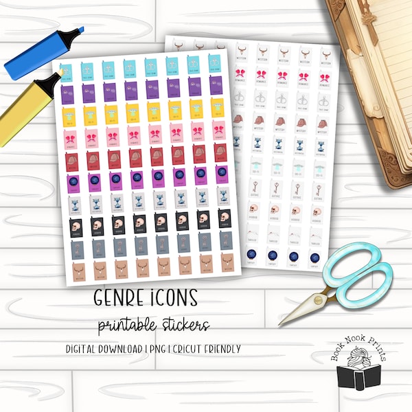 Journal Stickers - Etsy