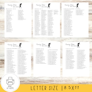 Nancy Drew Reading Checklist | Printable Reading List | Book Tracker ...