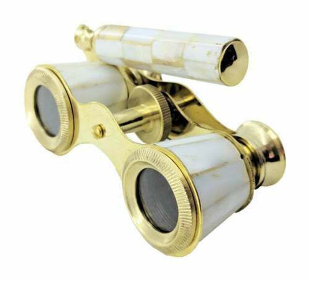 Brass Binocular Nautical Antique Spyglass Vintage Telescope Monocular ...