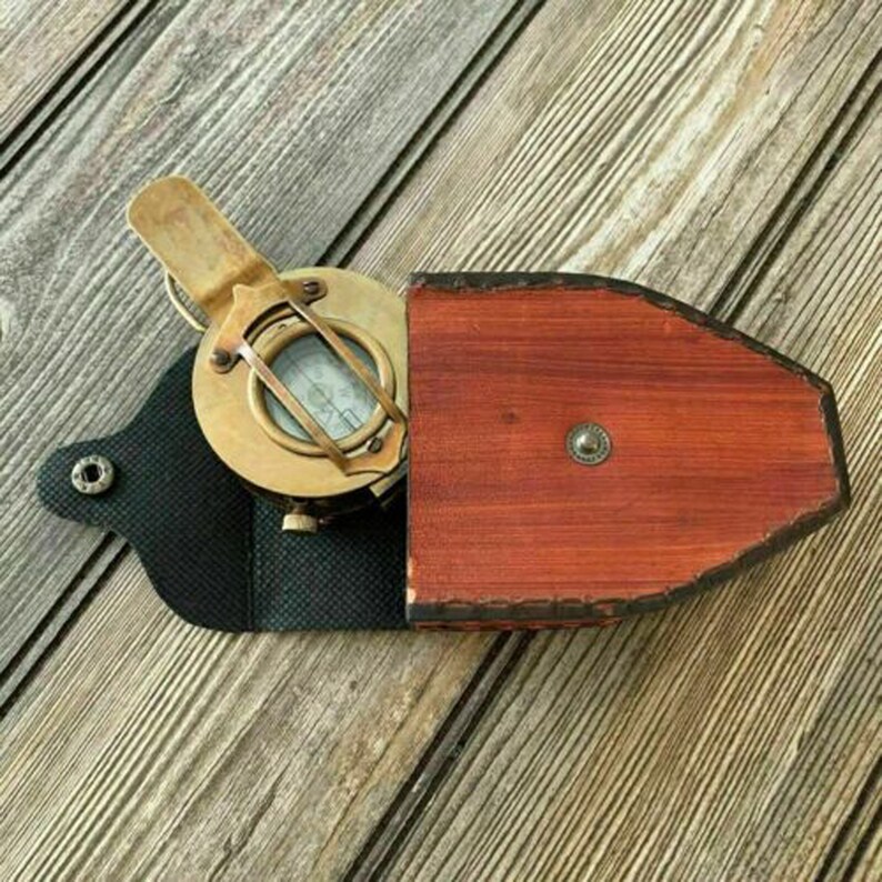 Brass Antique British Prismatic Military Vintage WW2 Mark II Pocket ...