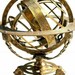 18 Astrolabe Globe Zodiac Engraved Wooden Basenautical Brass Sphere ...