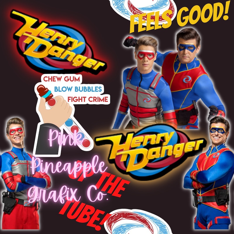 Henry Danger Logo - Etsy