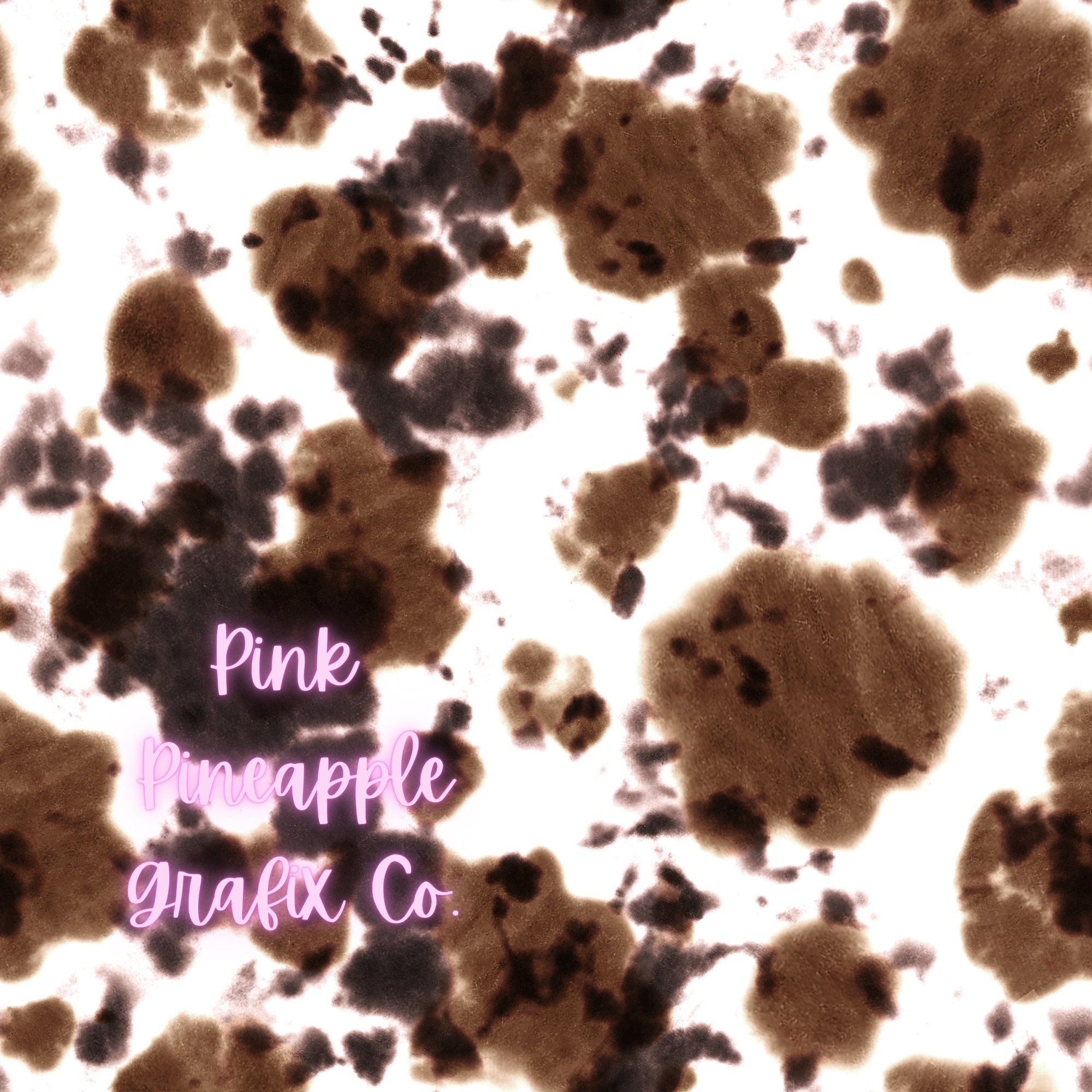 Digital Seamless File, Printable Paper, Repeating Seamless Pattern, Cow ...