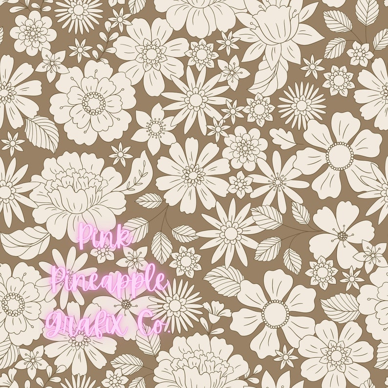 Digital Seamless File, Printable Paper, Repeating Pattern, Seamless ...