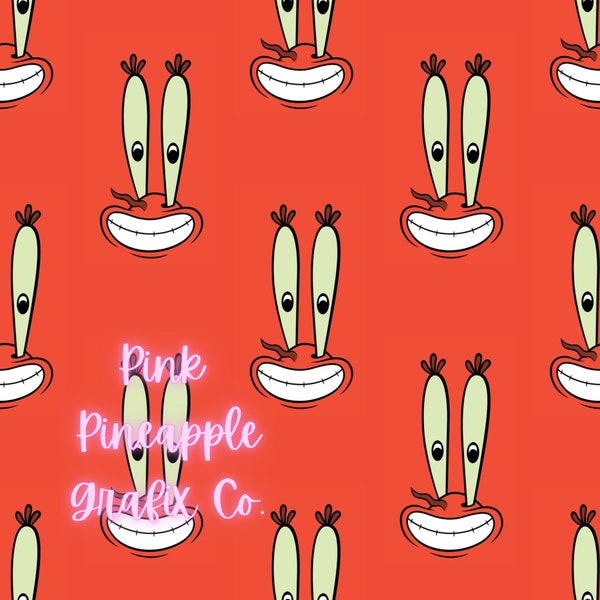 Mr Crabs Printable - Etsy