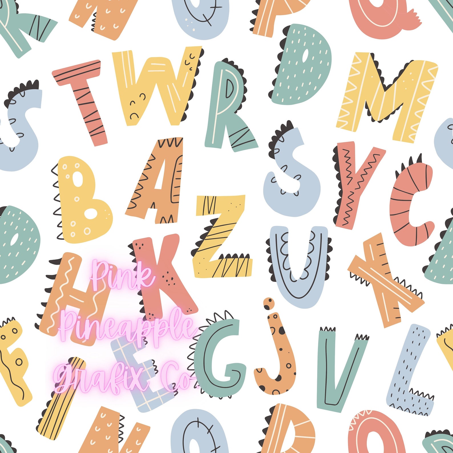 Digital Seamless File, Printable Paper, Repeating Pattern, Seamless ...