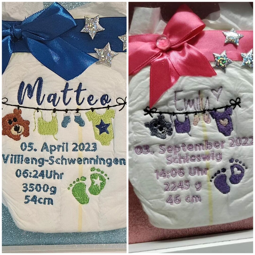 Personalized Diaper - Etsy