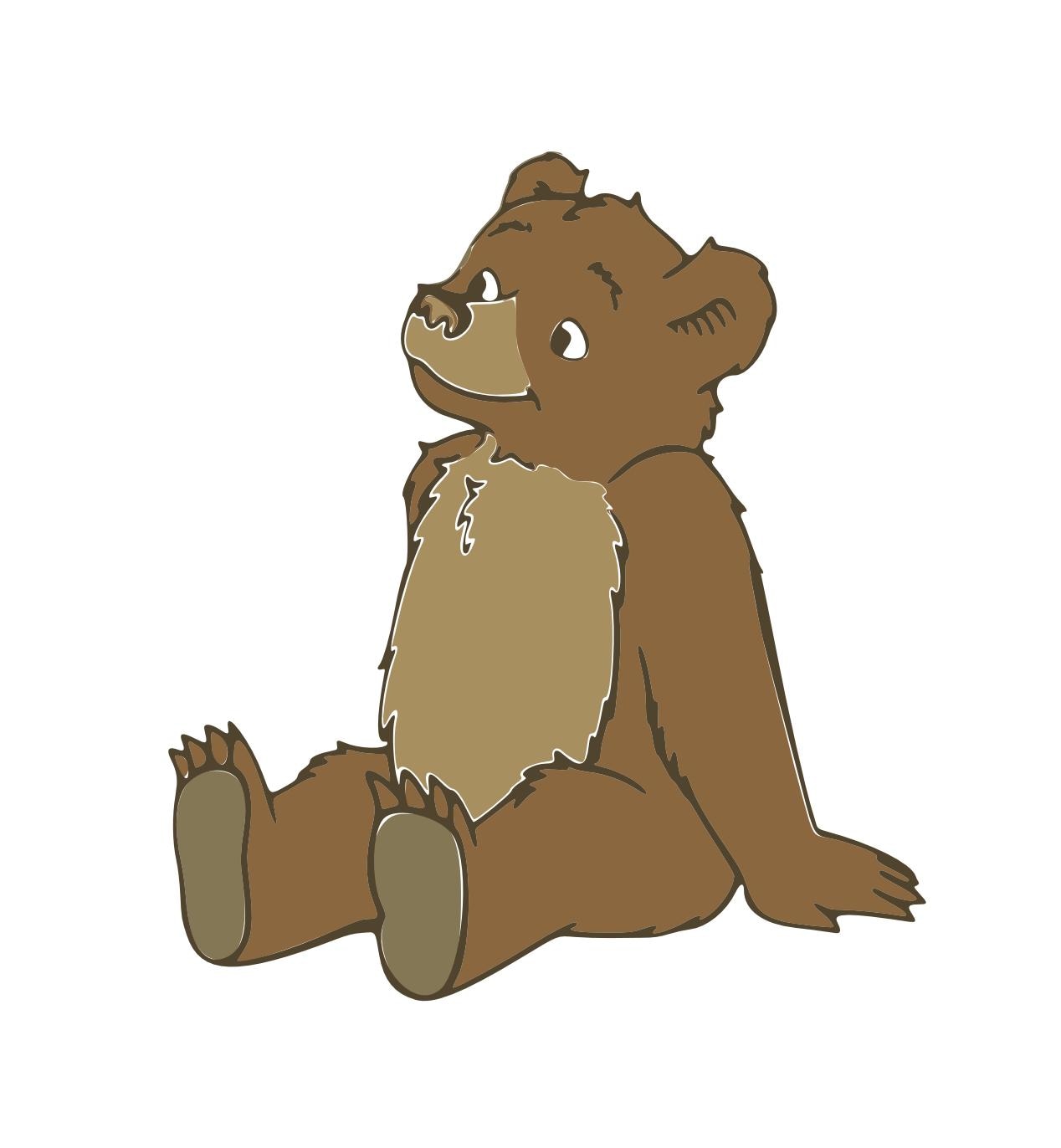 Cute Little Bear Embroidery Design Pattern File (multiple File Types ...